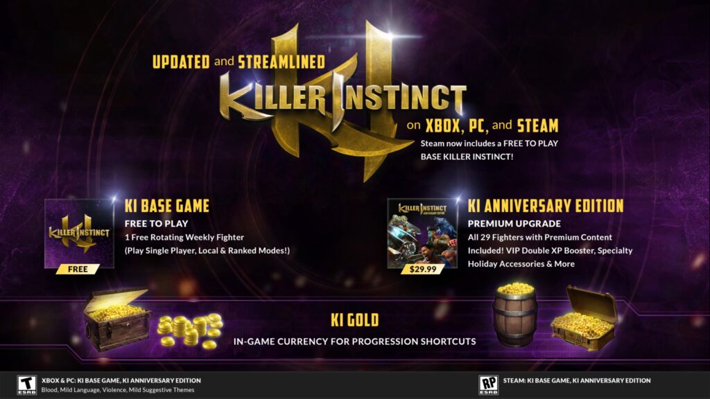 Killer Instinct is getting a new Anniversary Edition and a free-to-play ...
