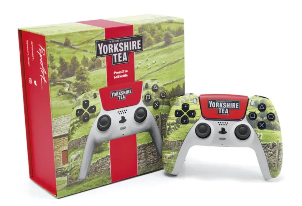 Yorkshire Tea is selling £150 PS5 and Xbox Series X/S controllers | VGC