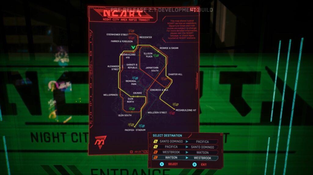 Cyberpunk 2077 is getting a metro system in its next update | VGC