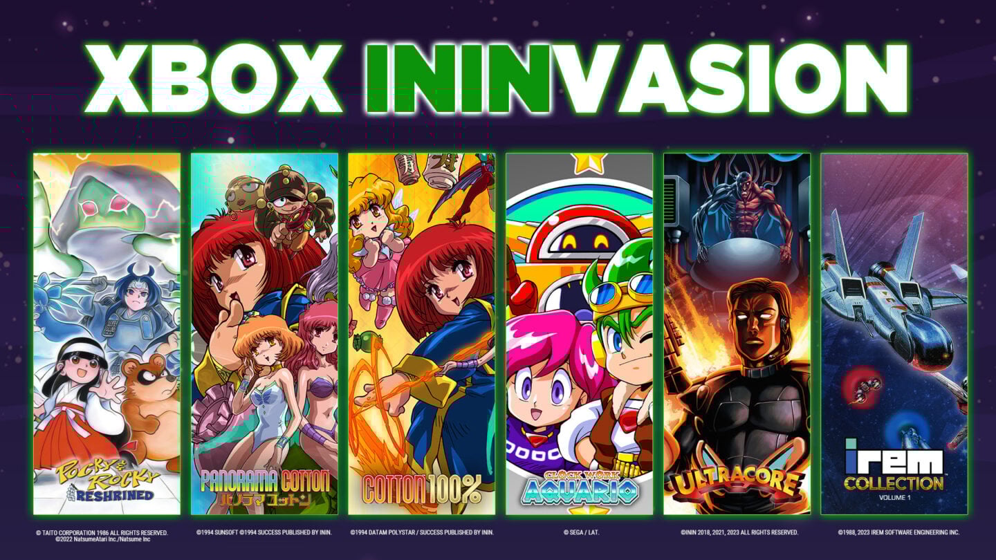 Retro specialist ININ releases six titles on Xbox | VGC