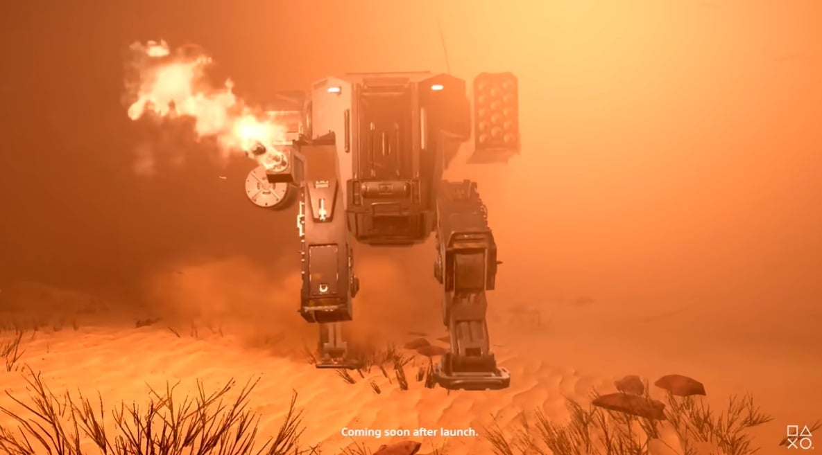 Footage of Helldivers 2’s upcoming mechs has seemingly leaked | VGC