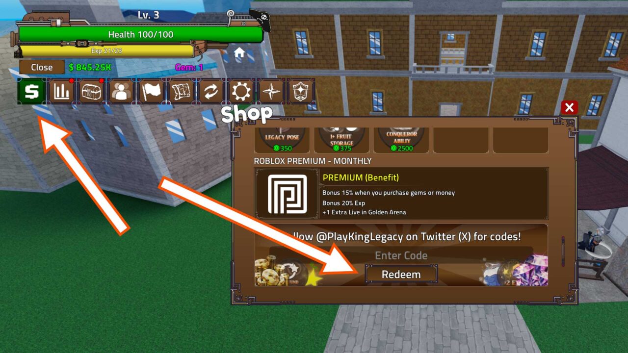 King Legacy codes for UPD 7 (November 2024) | VGC