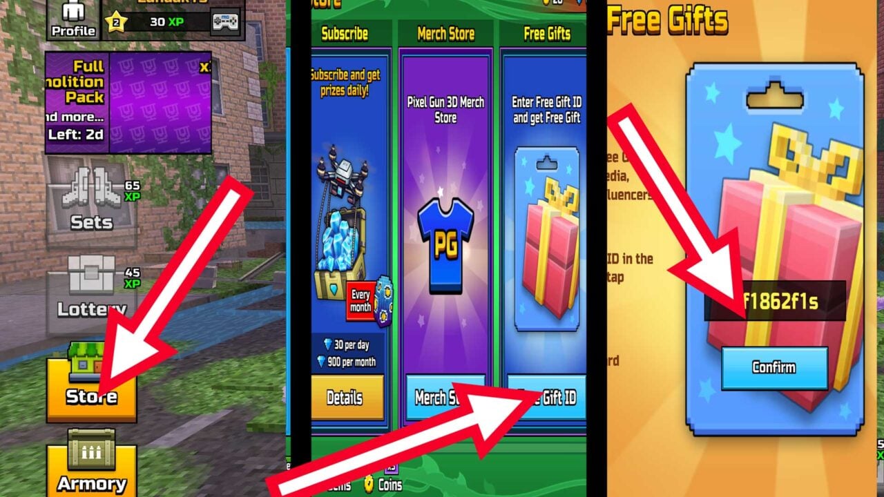 Pixel Gun 3D codes (January 2025) | VGC