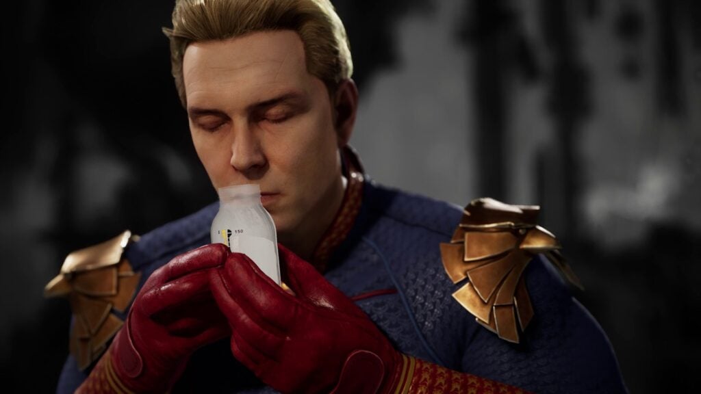 Mortal Kombat 1 DLC character Homelander is shown in a new gameplay ...