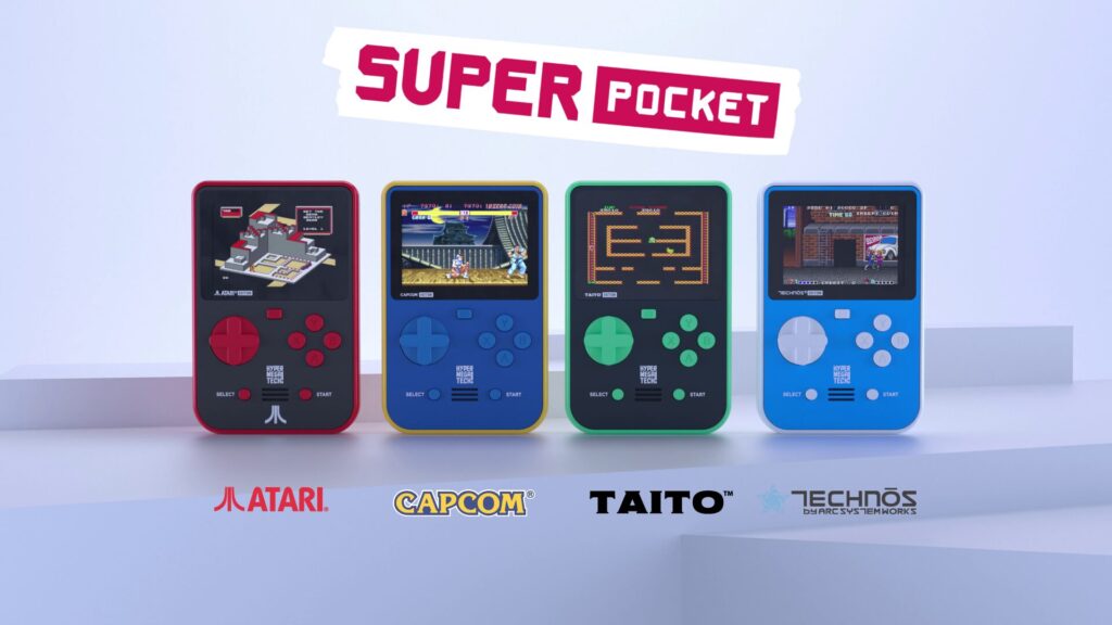 Evercade manufacturer announces Atari and Technos edition Super Pocket handhelds | VGC