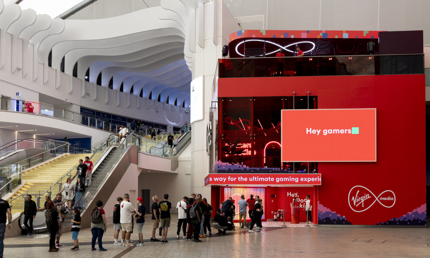 London O2’s Virgin Media Gamepad venue ‘attracts nearly 90,000 people ...