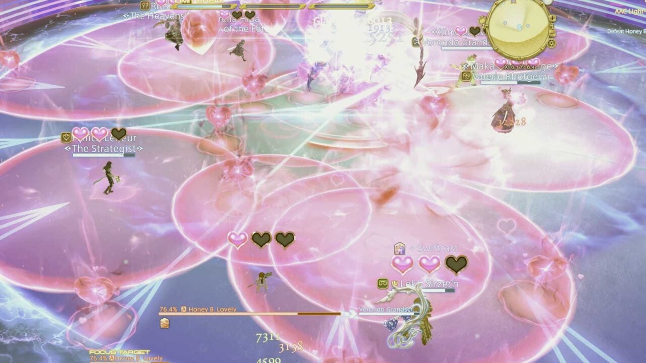 FFXIV Arcadion M2 guide - Honey B. Lovely boss skills and strategy | VGC