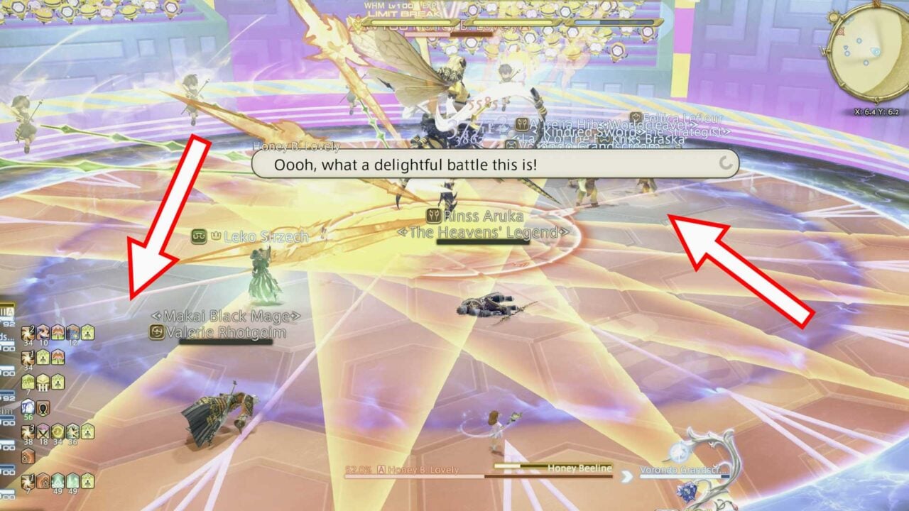 FFXIV Arcadion M2 guide - Honey B. Lovely boss skills and strategy | VGC