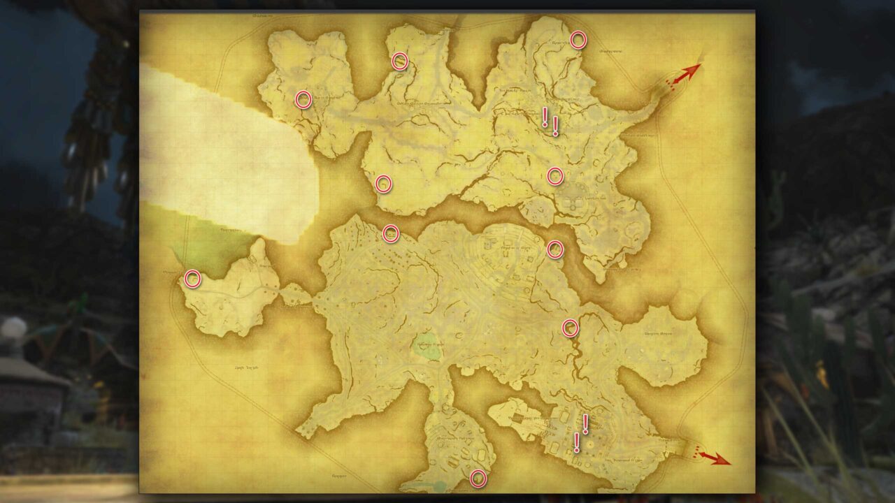 All FFXIV Dawntrail Urqopacha Aether Currents locations | VGC