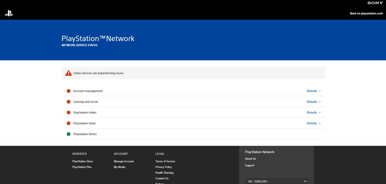 The PlayStation Network is down | VGC