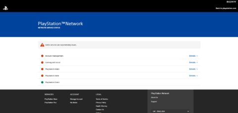 The PlayStation Network is down | VGC