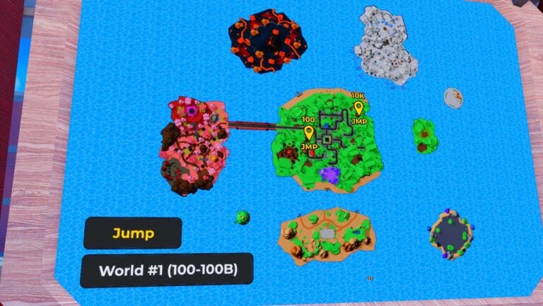 Anime Simulator map - Best training spots for Strength, Defense, Energy ...