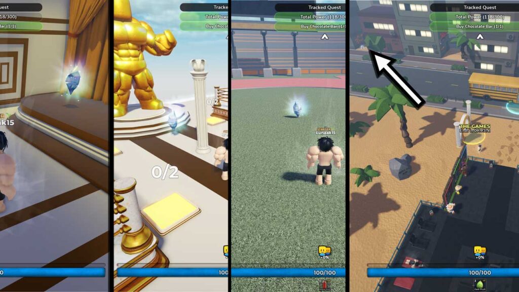 All Shine locations for Roblox The Games | VGC