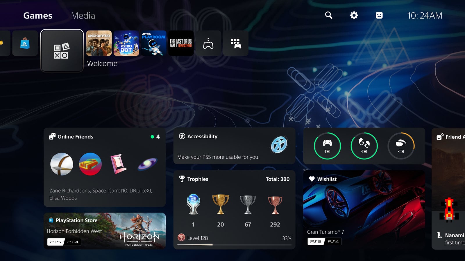PS5’s new system update is out now, adding Welcome hub and Party Share ...