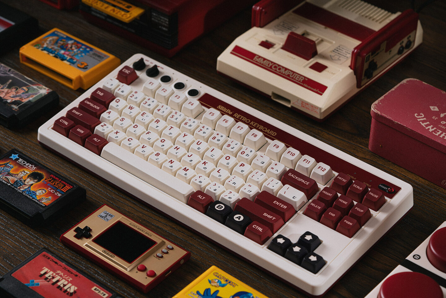 8BitDo’s retro Nintendo keyboards are big, bold fun | VGC