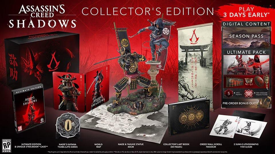 Assassin’s Creed Shadows Collector’s Edition price cut by $50 | VGC