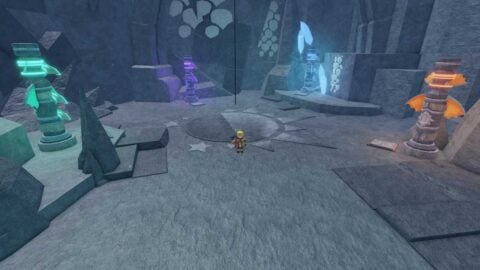 How to open the Ancient Archives door in Fisch - All Fragment locations ...
