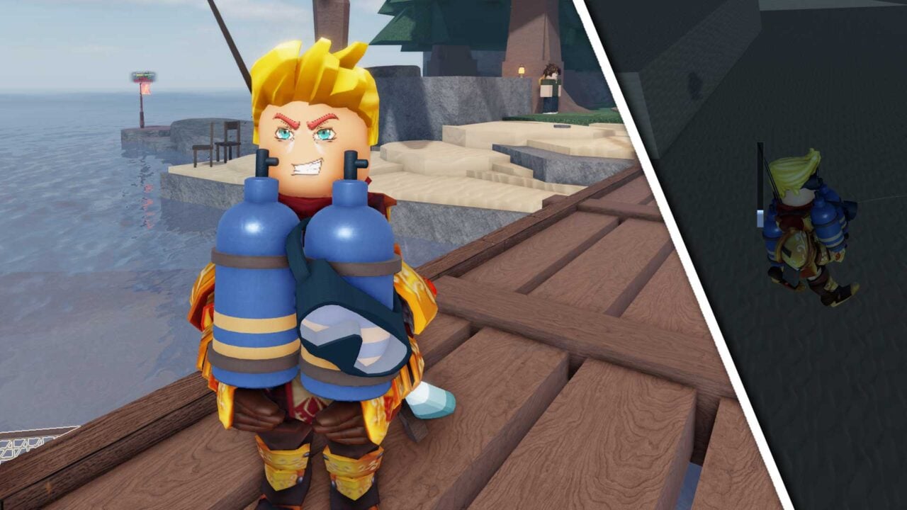 Fisch Diving Gear location - How to dive for longer | VGC