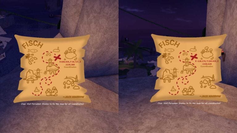 Fisch Treasure Maps - How to get, solve, and rewards | VGC