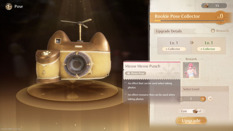 How to upgrade the Camera in Infinity Nikki | VGC