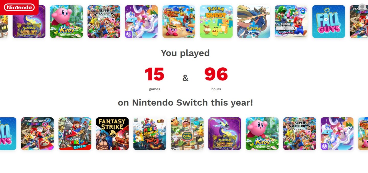 Nintendo Switch Year in Review 2024 is now available | VGC