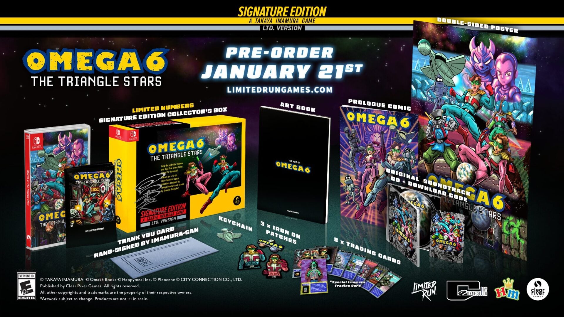Star Fox artist’s Omega 6 is getting a physical release and collector’s ...