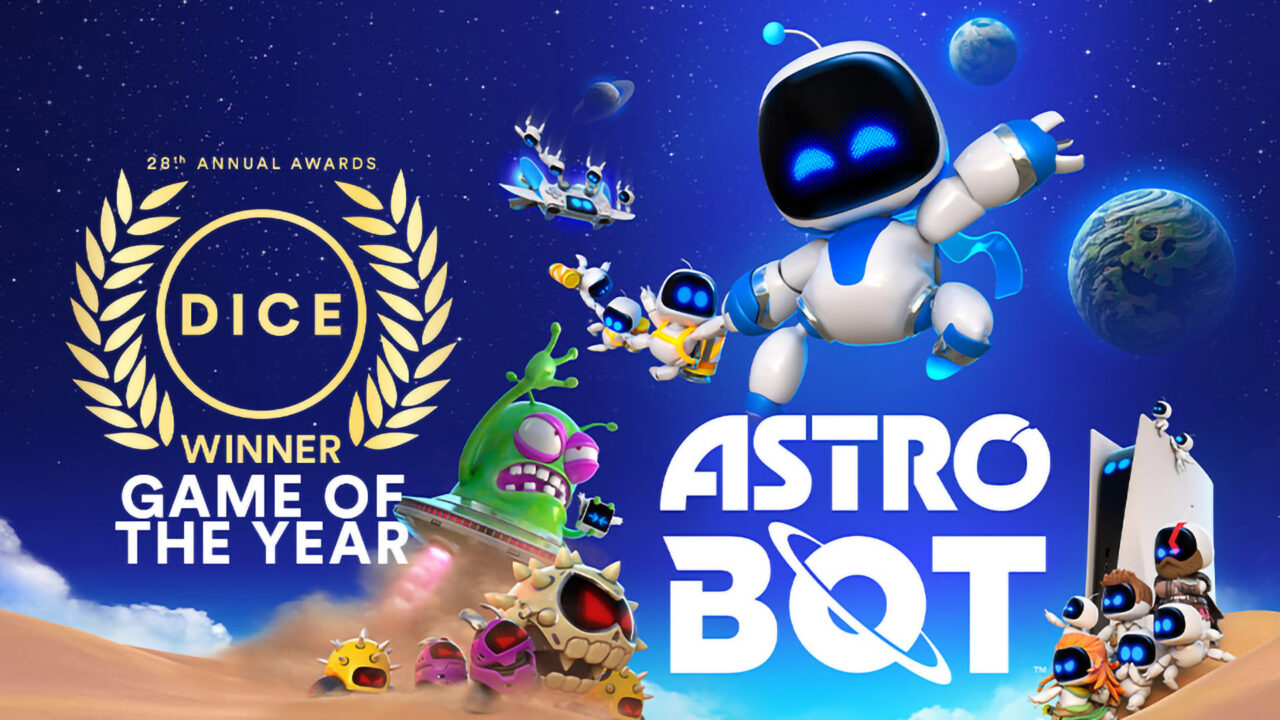 Astro Bot wins Game of the Year at the DICE Awards | VGC
