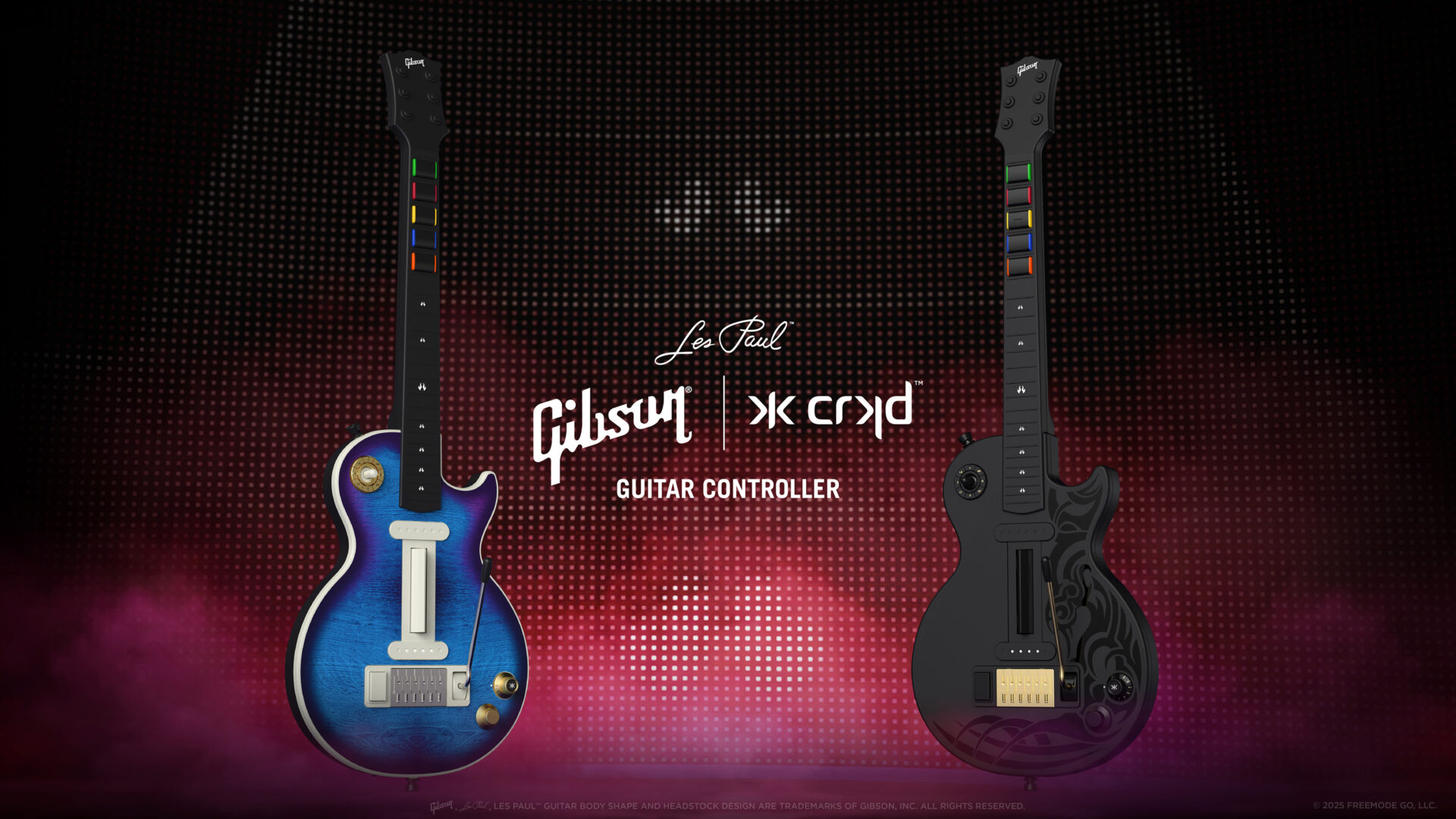 Gibson and CRKD are releasing new Les Paul guitar controllers | VGC