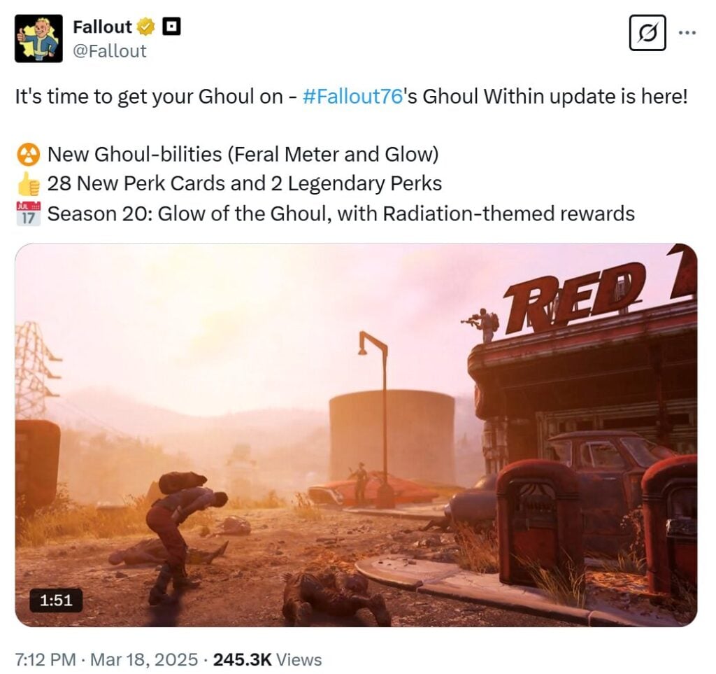 Fallout 76 players report a ‘game-breaking bug’ that could leave ...