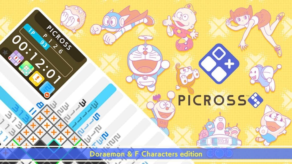 The next game in the Picross series on Switch is a Doraemon crossover | VGC