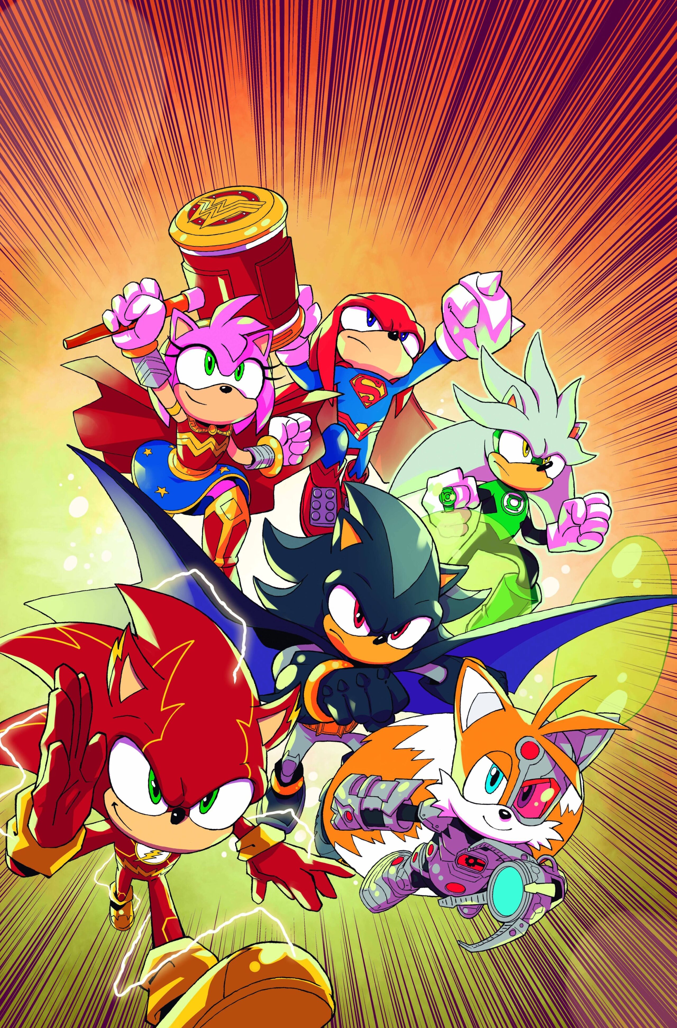 DC x Sonic the Hedgehog: Here’s the first art and plot details from Sega and DC’s crossover ...