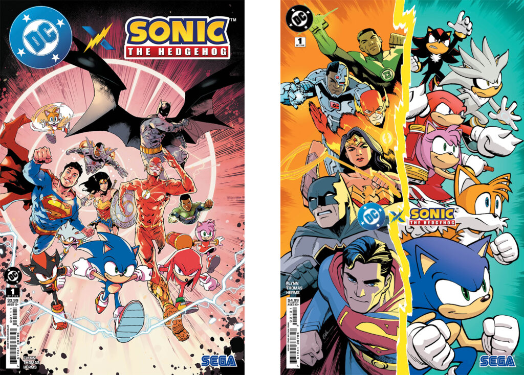 DC x Sonic the Hedgehog: Here’s the first art and plot details from Sega and DC’s crossover ...