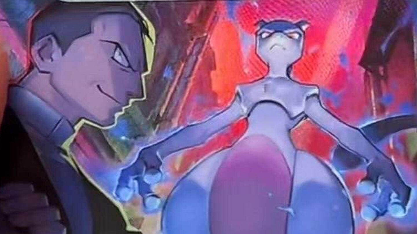 Pokémon Destined Rivals: secret rare cards like Giovanni’s Mewtwo revealed | VGC
