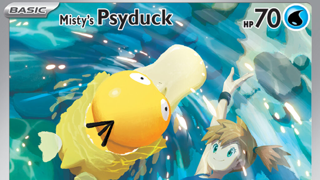Exclusive: Pokémon TCG Destined Rivals Misty’s Psyduck and other Misty ...