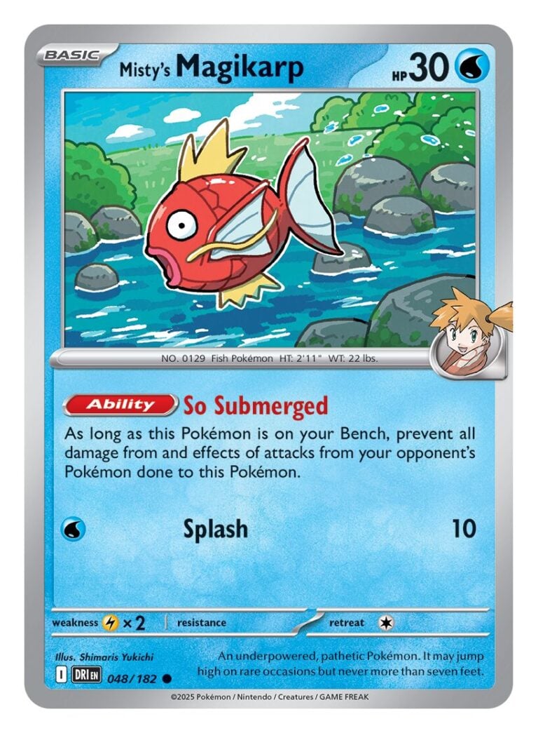 Exclusive: Pokémon TCG Destined Rivals Misty’s Psyduck and other Misty ...