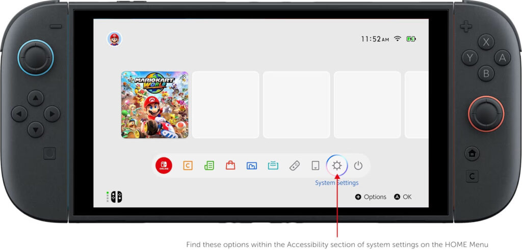 Nintendo Switch 2 home screen looks similar to the Switch home screen | VGC