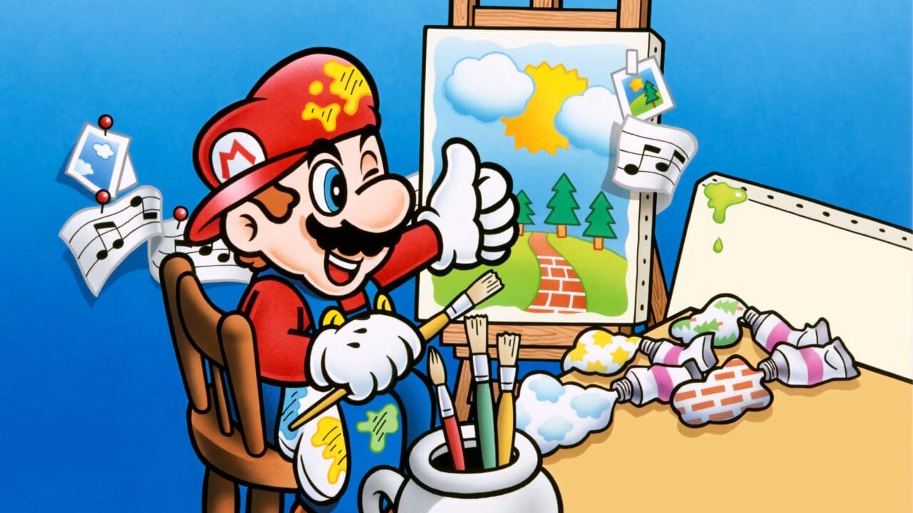 Mario Paint has been added to Switch Online’s SNES library, supports ...