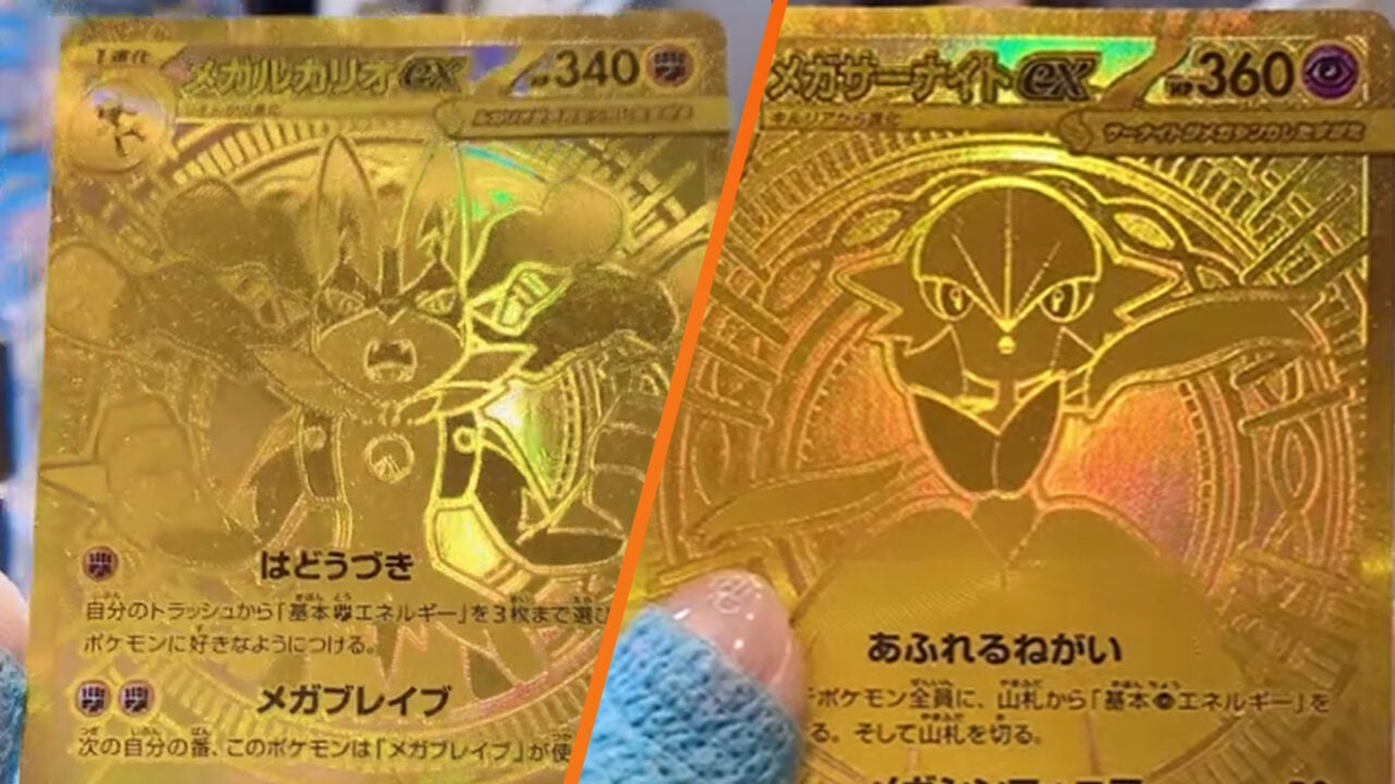 Pokémon TCG: Mega Evolution to debut ‘Mega Ultra Rare’ gold cards | VGC