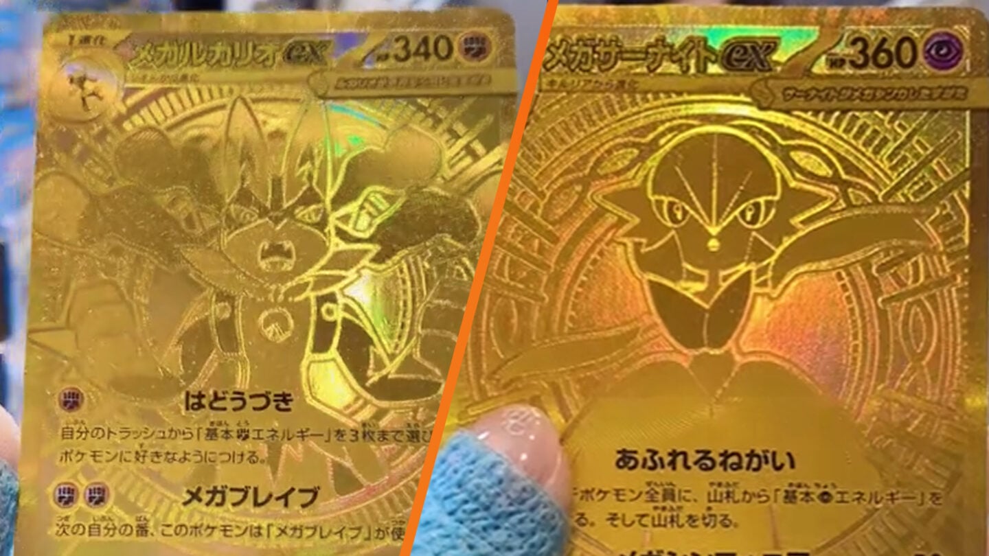 Pokémon TCG: Mega Evolution to debut ‘Mega Ultra Rare’ gold cards | VGC