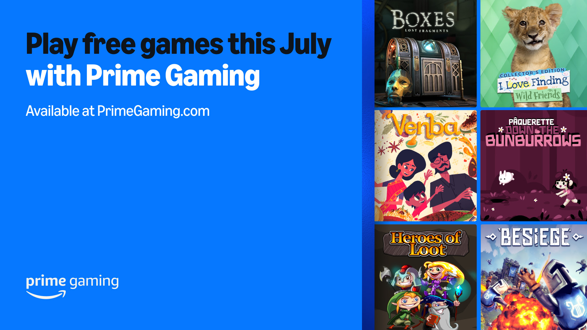 Amazon Prime Gaming’s ‘free’ games for July have been announced | VGC