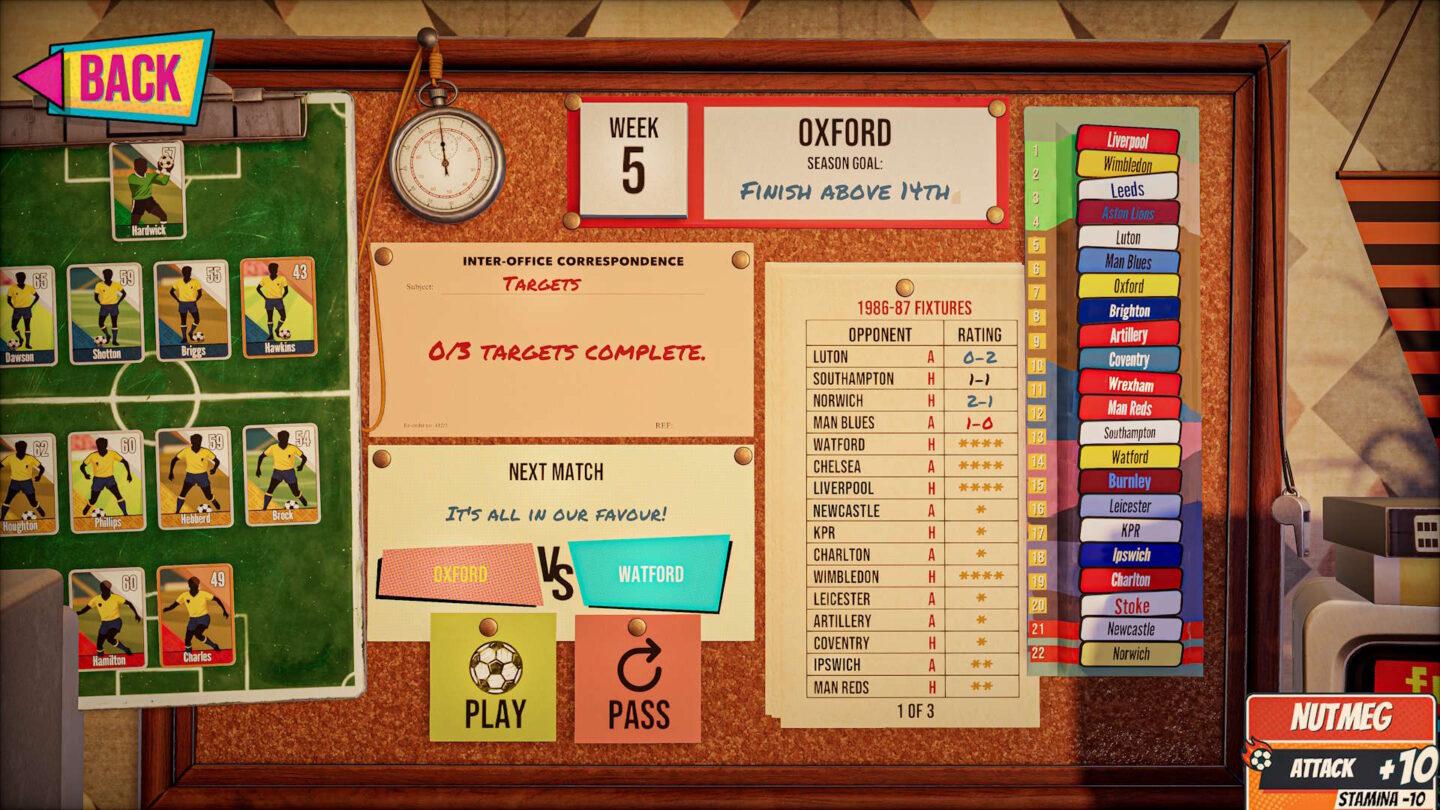 Nutmeg is a deck-based football manager game based on ’80s and ’90s ...
