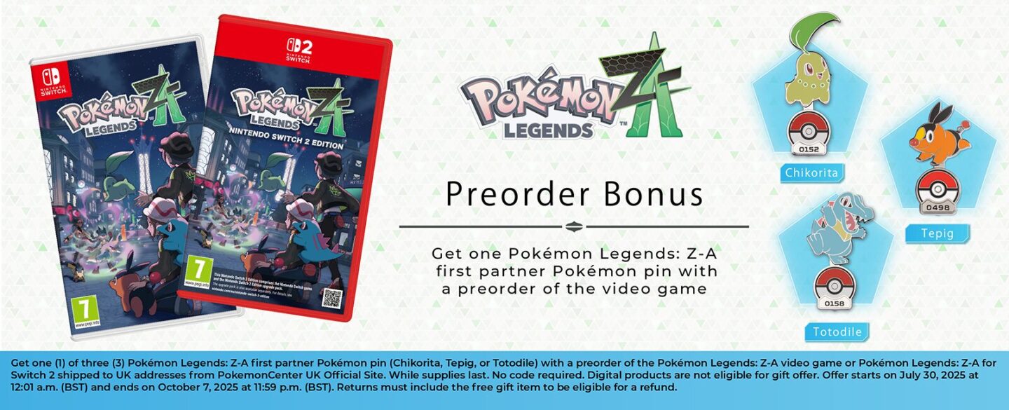 Pokémon Legends Z-A Pre-Order Bonus guide: All of the pre-order bonuses ...