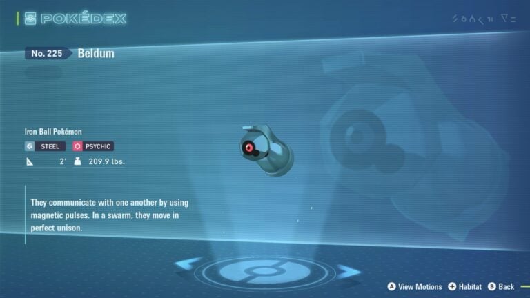 Pokémon Legends Z-A Beldum Location | VGC