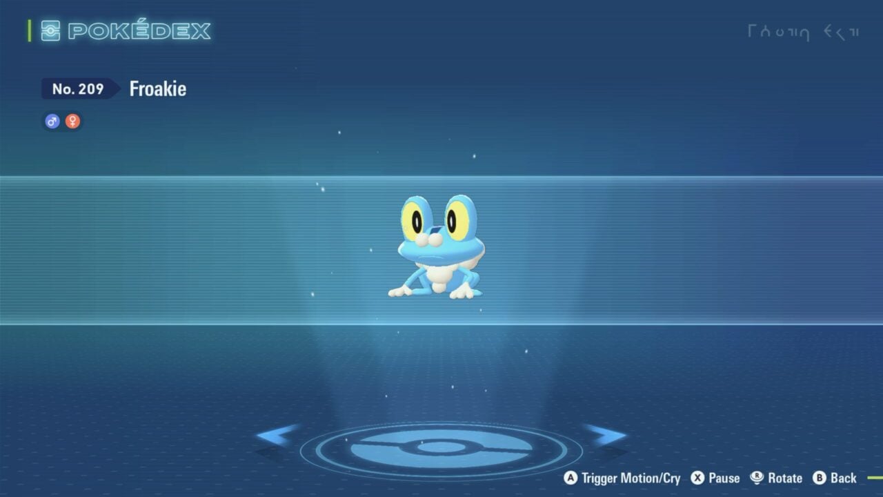 Pokemon Legends Z-A Froakie location: How to get Froakie in Pokemon ...