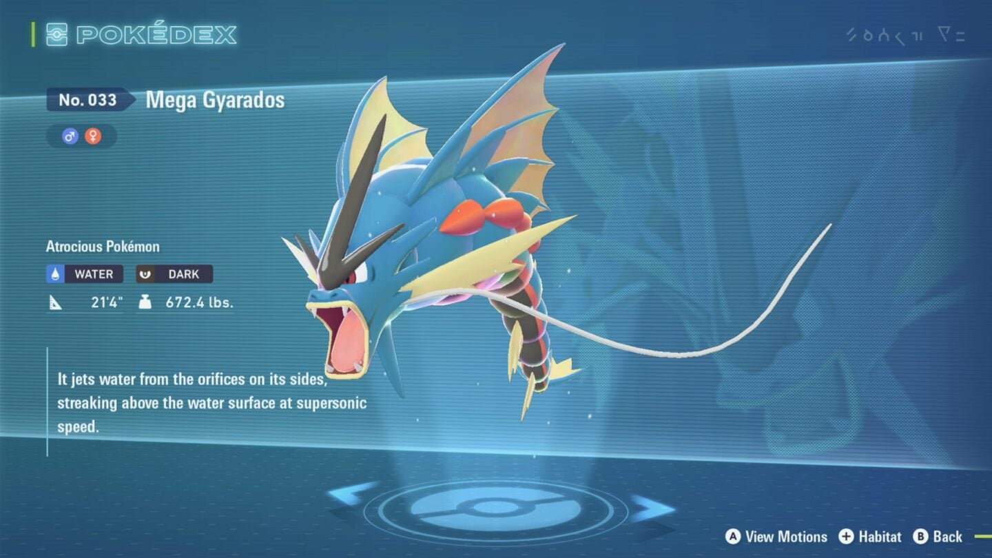 Pokemon Legends Z-A All Mega Evolutions: Every Mega Evolution and Mega ...