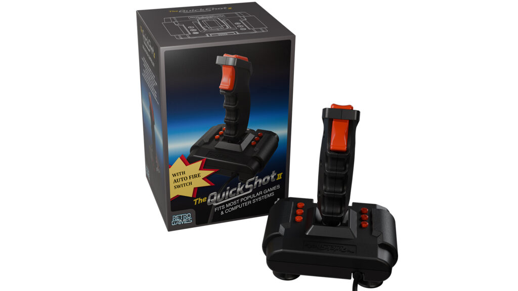 The Quickshot II, one of the most popular controllers of all time, is ...