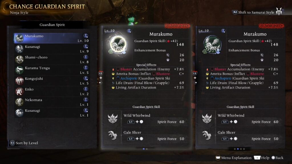 Nioh 3: All Guardian Spirits and Spirit Veins explained | VGC