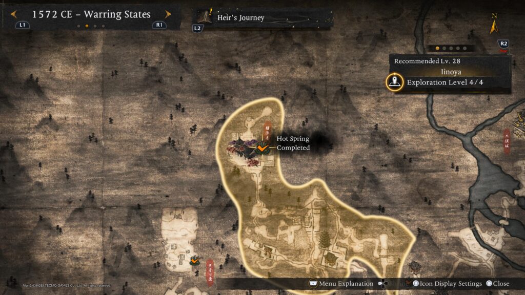 Nioh 3: All Hot Spring locations | VGC