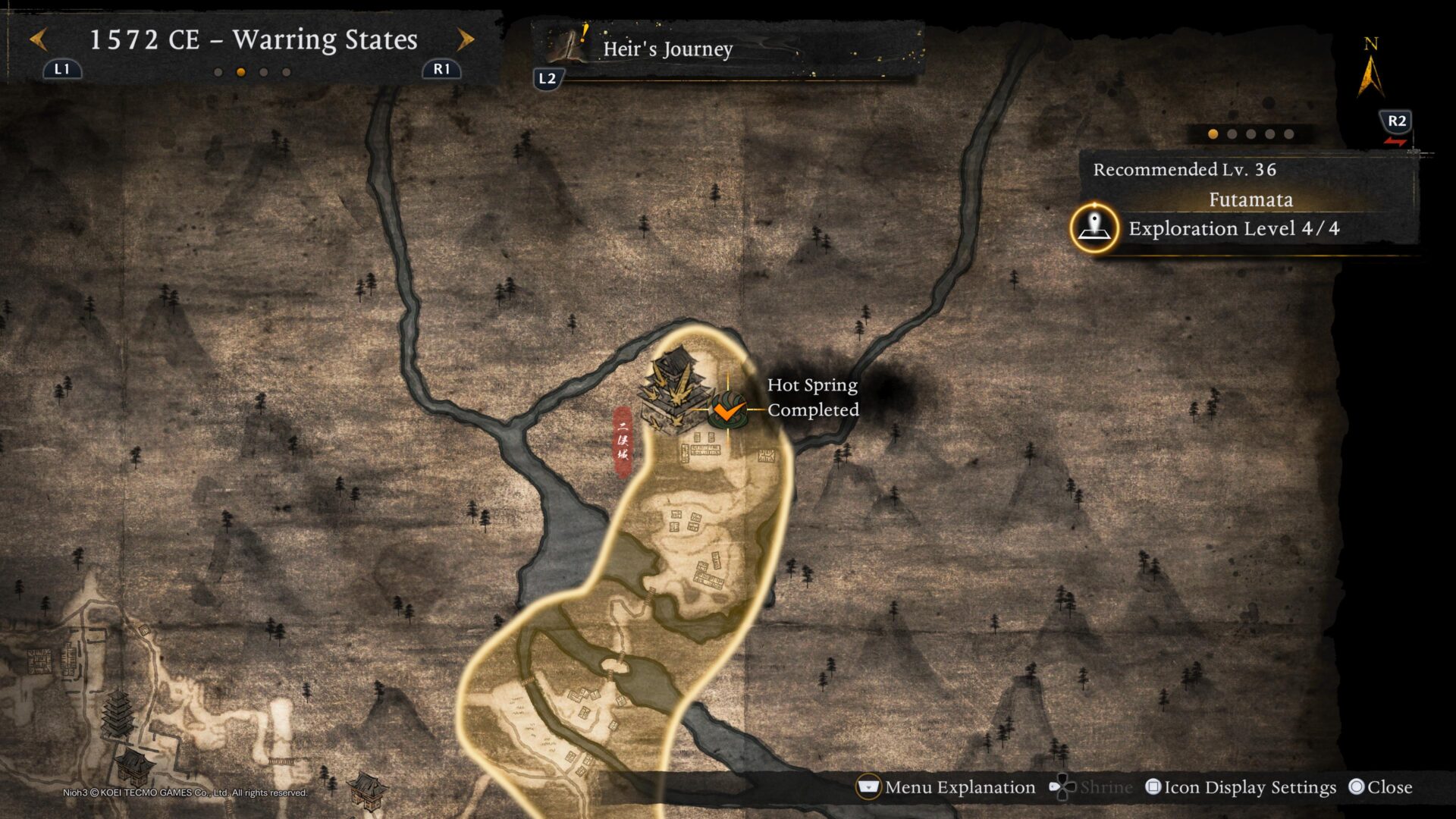 Nioh 3: All Hot Spring locations | VGC