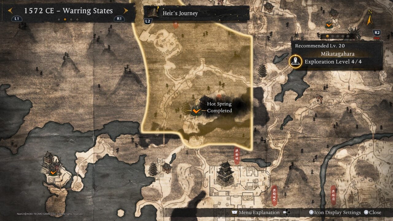 Nioh 3: All Hot Spring locations | VGC